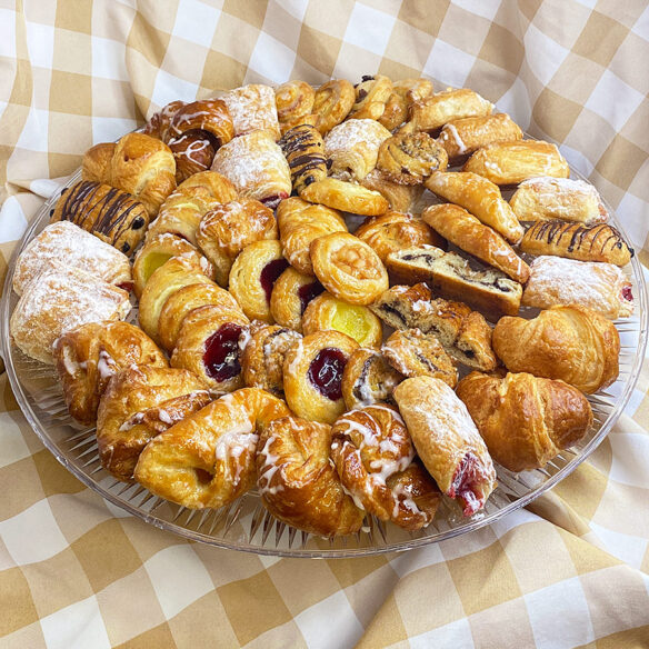 Large Platter of Mini Breakfast Items - Pastries by Randolph
