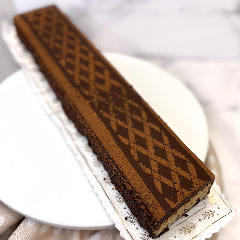 Hazelnut Dacquoise Strip - Pastries by Randolph