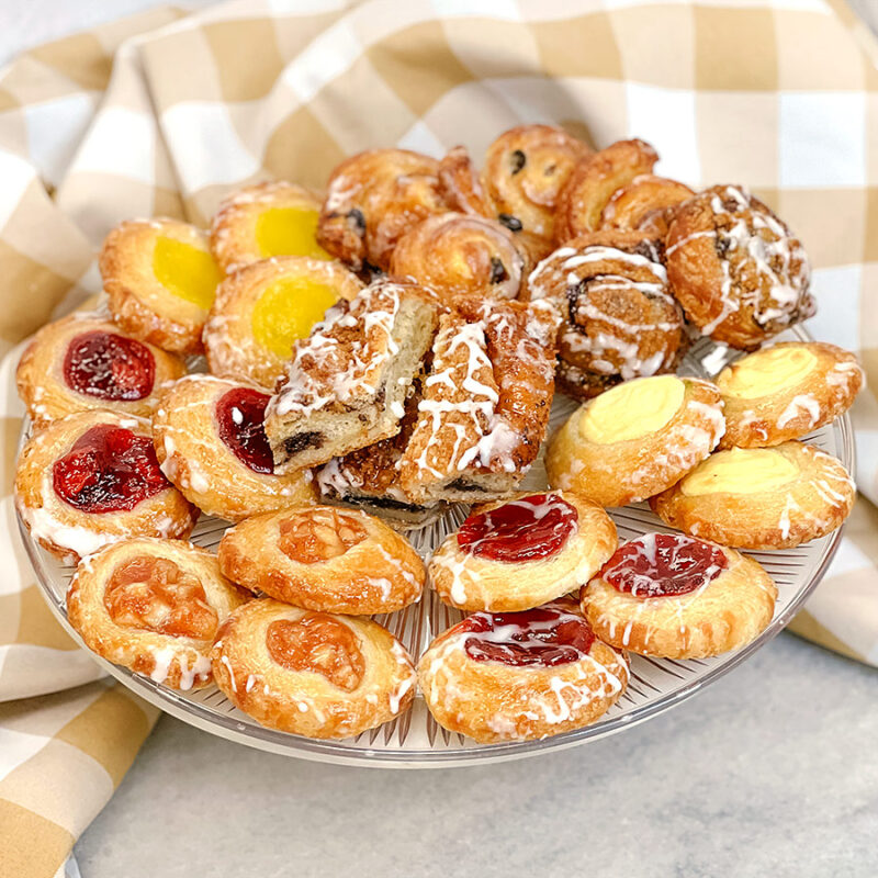 Platters of Mini Danish - Pastries by Randolph