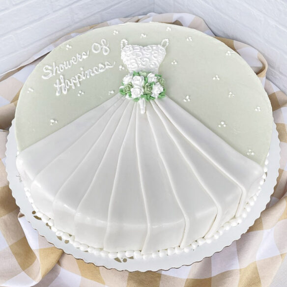 Fondant Bridal Gown - Pastries by Randolph