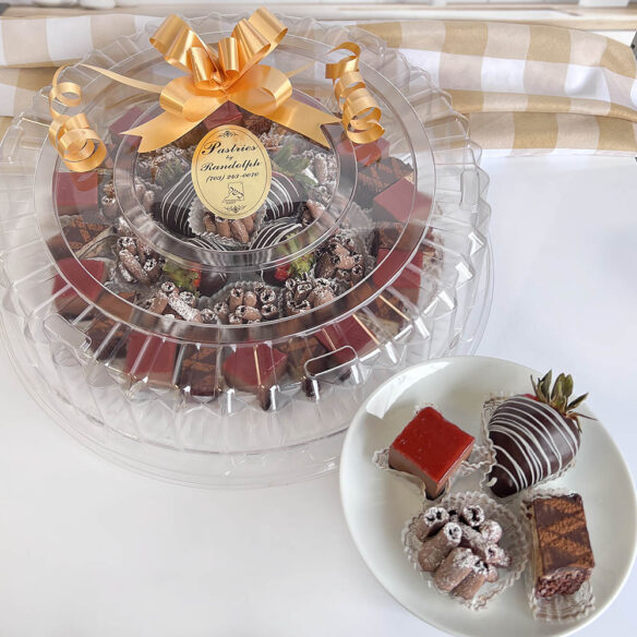 Flourless Mini French Pastry Platter - Pastries by Randolph